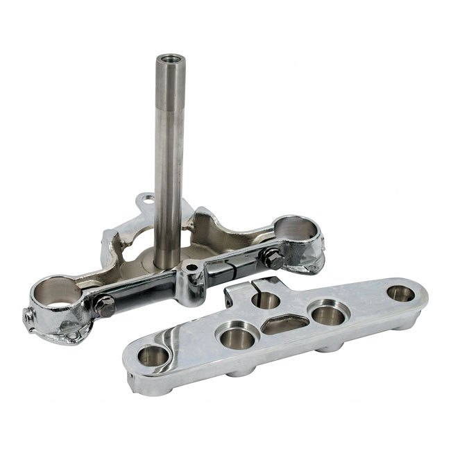 501943 - Stock style FLST/f 41mm triple trees. Chrome - www ...