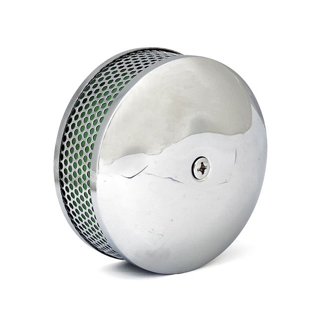 507898 - Paughco, 6" round air cleaner housing for Linkert. Mesh - www ...