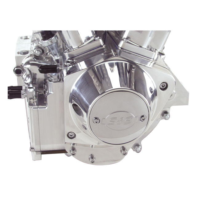 S&S, billet cam cover. Polished - Downtown American Motorcycles