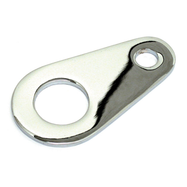 Ignition switch bracket, single mount hole. Chrome - Downtown American ...