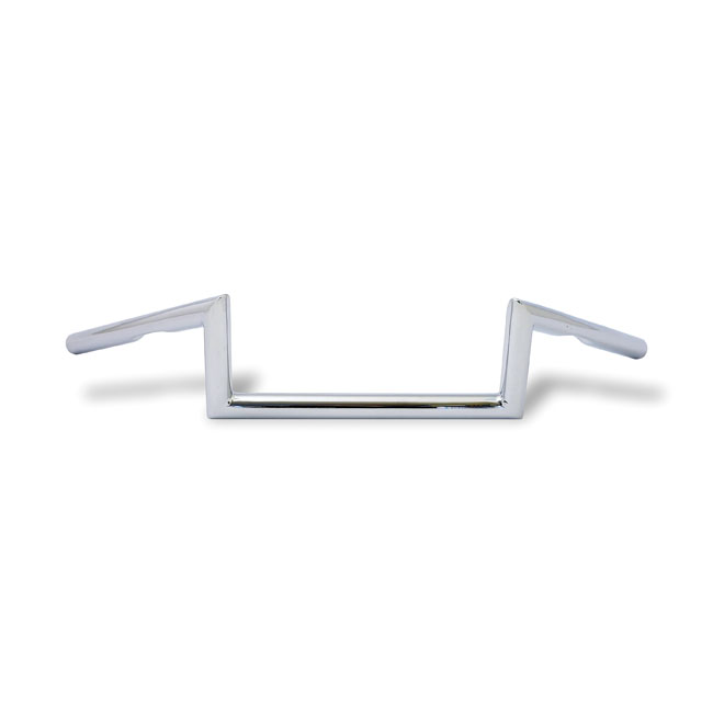 520262 - Paughco, 1" W-bar. 4" rise. Chrome - www.motorcyclestorehouse.com
