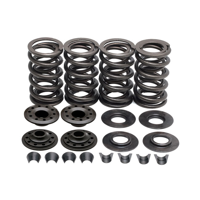 524506 - KPMI, valve spring kit. .600" lift. Aluminum top collars - www ...
