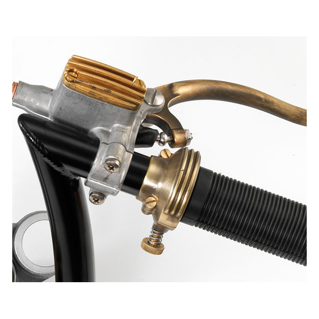532358 - K-Tech DeLuxe external throttle housing. Raw brass - www ...