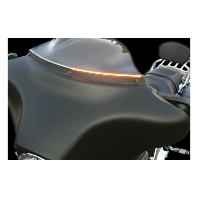 536113 - WINDSHIELD TRIM LED TURN SIGNALS - www.motorcyclestorehouse.com