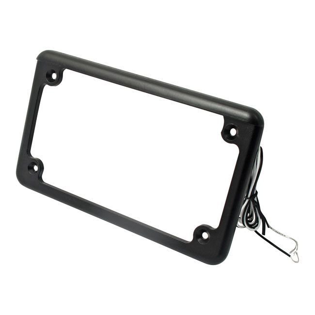 536437 - Custom Dynamics license plate frame with 6 LEDs black - www ...
