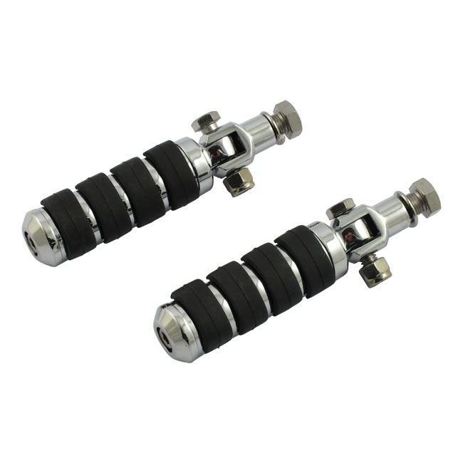 555426 - Comfort stud mount foot peg kit. 1/2-20. Chrome - www ...
