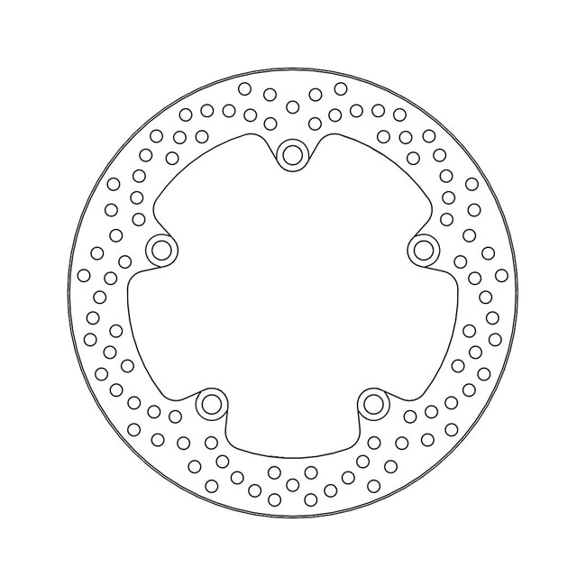 586977 - Moto-Master Halo series brake rotor - www.motorcyclestorehouse.com