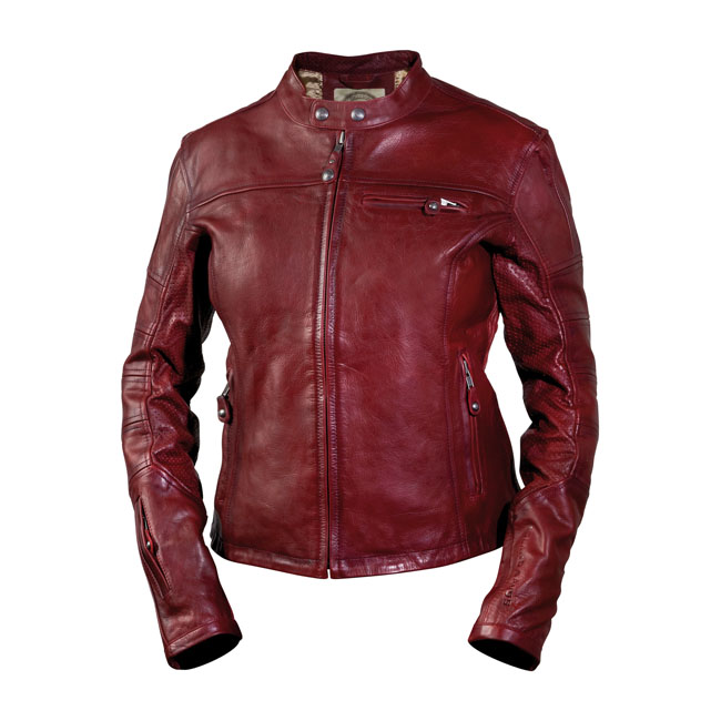 596240 - RSD Maven leather jacket oxblood - www.motorcyclestorehouse.com