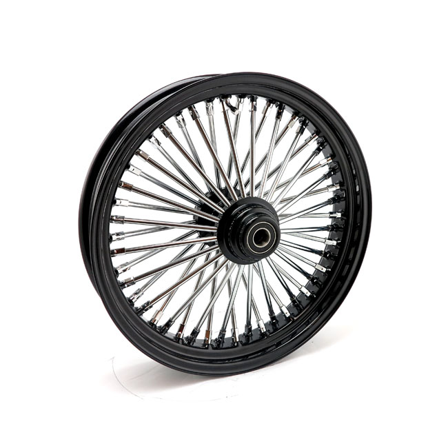 597901 - MCS Radial 48 fat spoke front wheel 3.50 x 18 SF black - www ...