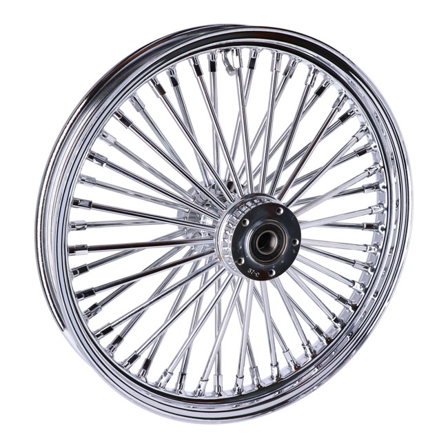 597907 - MCS radial 48 fat spoke front wheel 2.15 x 19 DF chrome - www ...