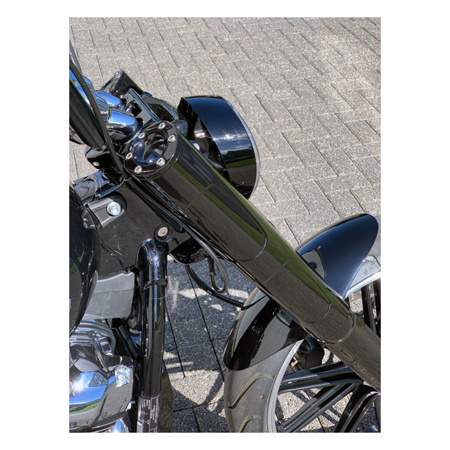 599572 - Kodlin, M8 Breakout front end cover kit. Black - www ...