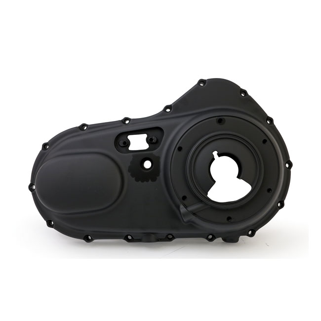 901078 - Outer primary cover. Black - www.motorcyclestorehouse.com