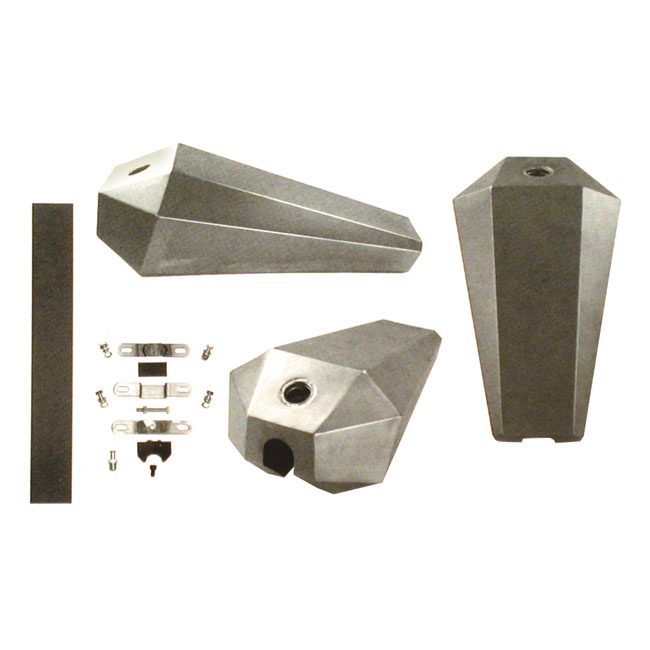 902198 - Paughco, Coffin gas tank 5.0 gallon, high tunnel - www ...