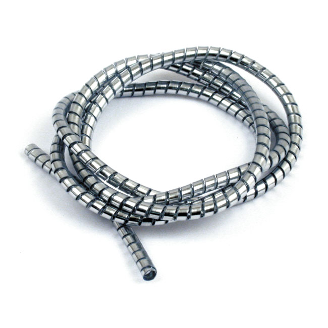920911 - Chrome cable & wire cover, 5ft. (150cm). 6mm id - www ...