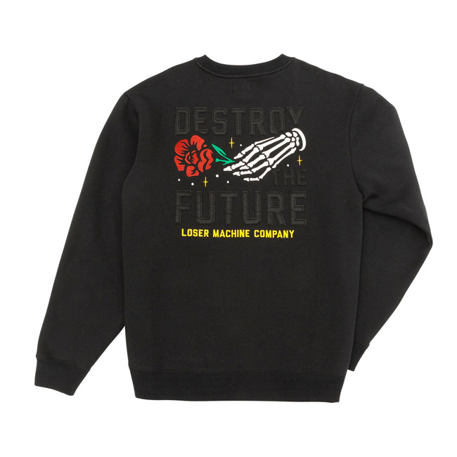 936362 - Loser Machine Gomez sweat black - www.motorcyclestorehouse.com