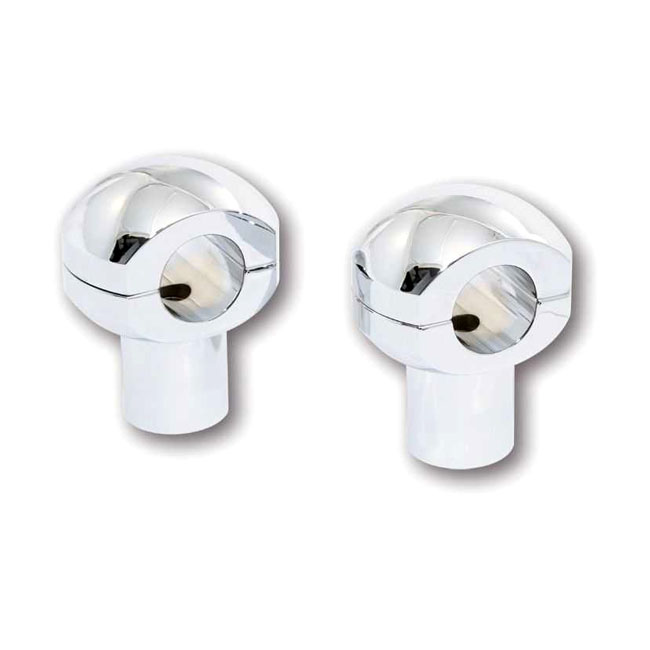 943583 - Ball risers 1" handlebars, chrome - www.motorcyclestorehouse.com