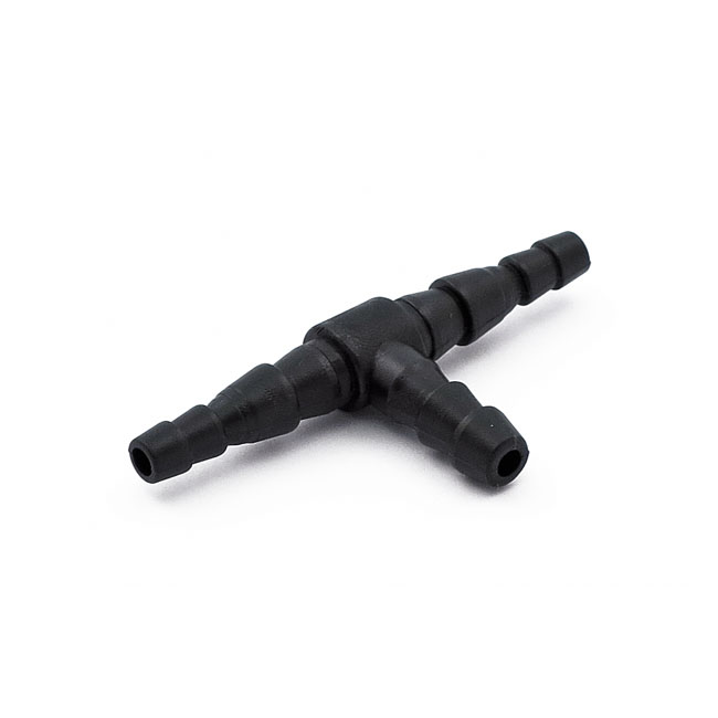 950229 - Oil hose tee. 3-way. Black - www.motorcyclestorehouse.com