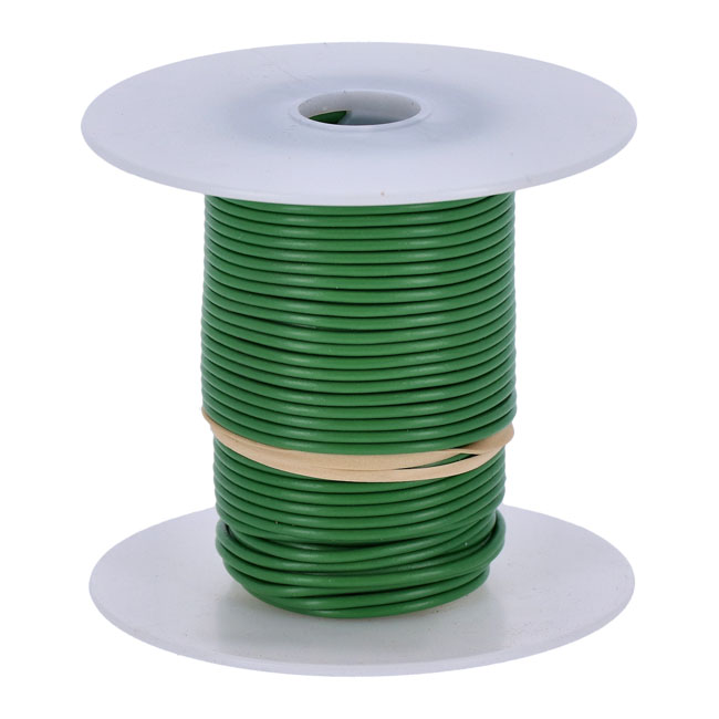 951713 - Wire on spool, 18 gauge. 100 ft. Green - www ...