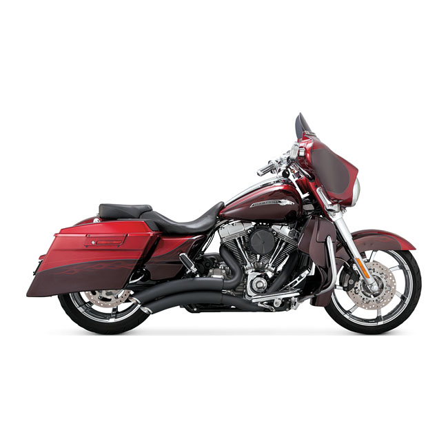 981960 - V&H SUPER RADIUS, BLACK - www.motorcyclestorehouse.com