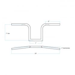942516 - BILTWELL FRISCO HANDLEBAR - www.motorcyclestorehouse.com